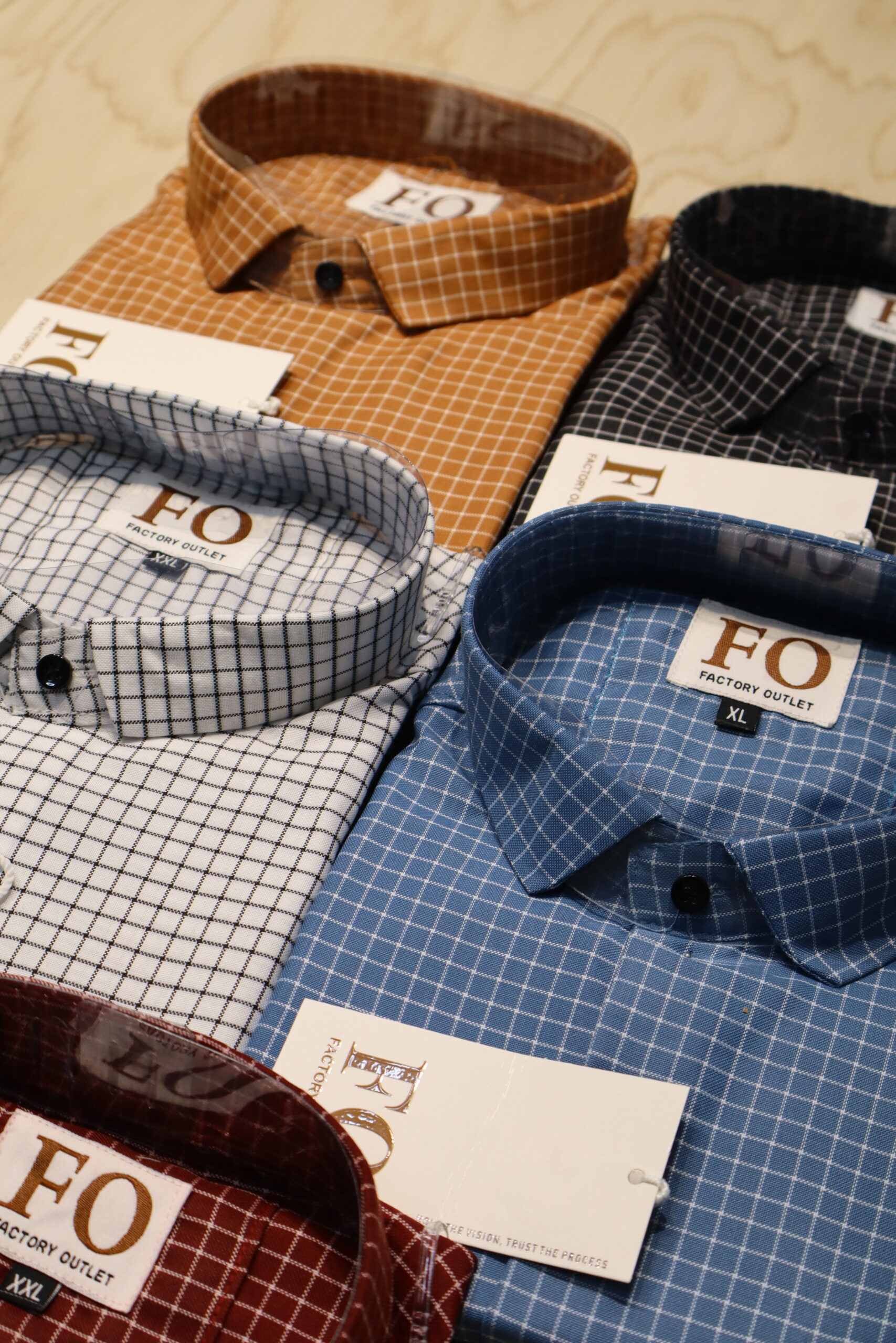 OXFORD MICRO CHEX SHIRTS BLACK – wadhanefactoryoutlet.com